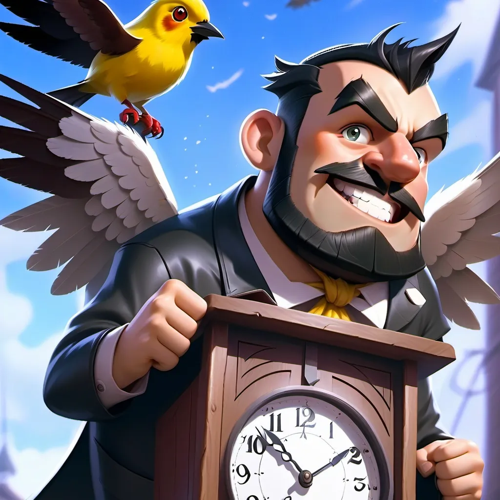 Talkie Profile Cuckoo Man | Talkie AI | cartoon