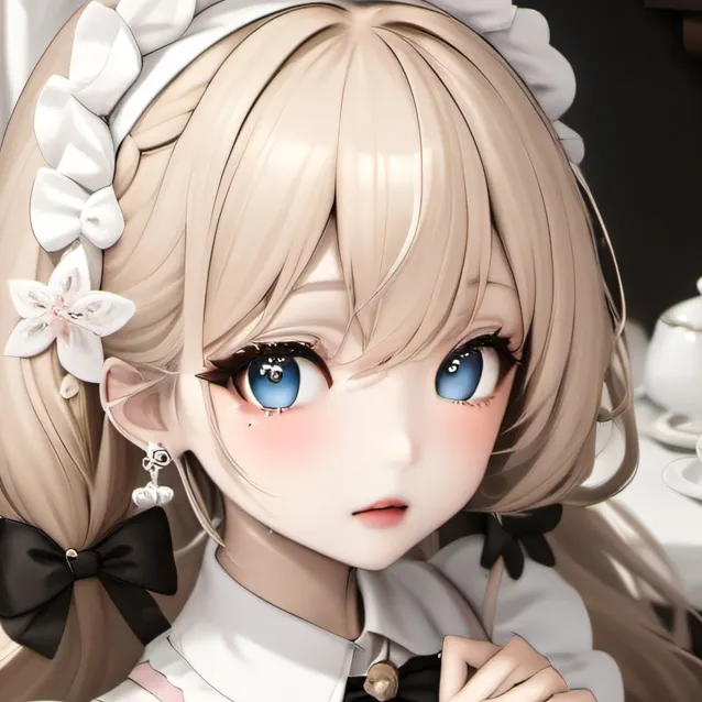 Chat with Blondie Maidsy - text or voice, Enjoy AI Chat Free & Safe