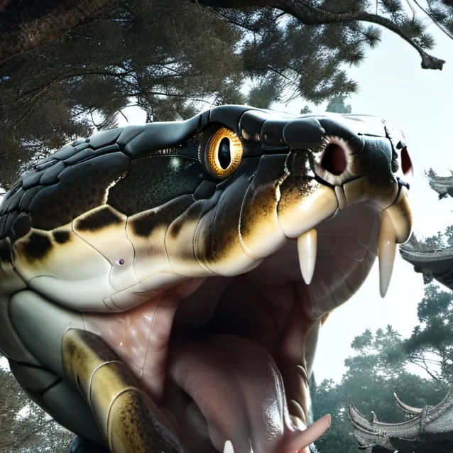 Chat with giant snake kaa - text or voice, Enjoy AI Chat Free & Safe