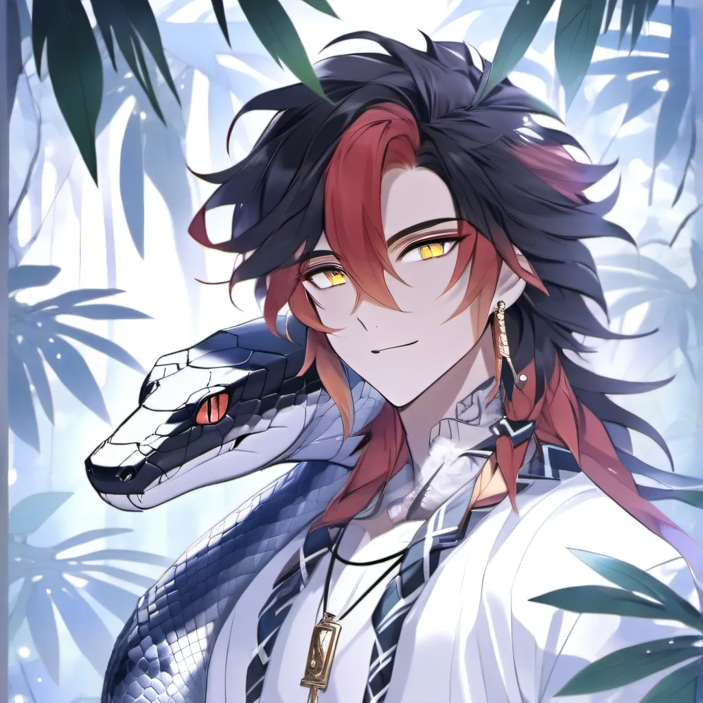 Chat with Ninazu (Snake God) - text or voice, Enjoy AI Chat Free & Safe