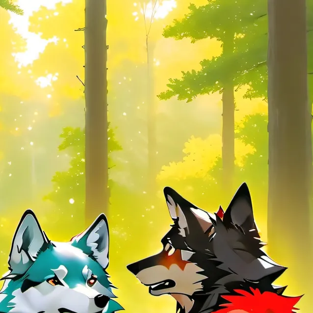 Chat with Elements Wolf Pack - text or voice, Enjoy AI Chat Free & Safe