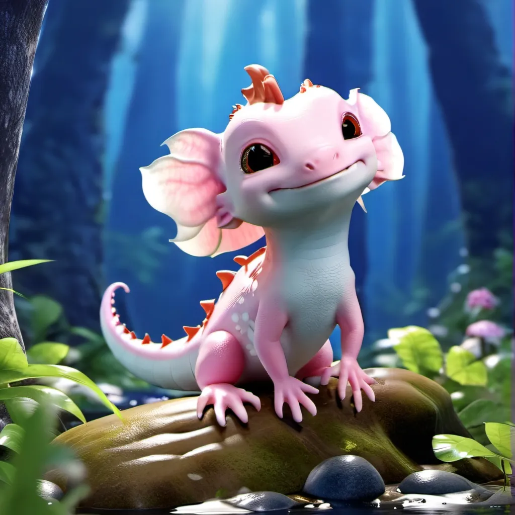 Talkie Profile Axolotl dragon :3 | Talkie AI