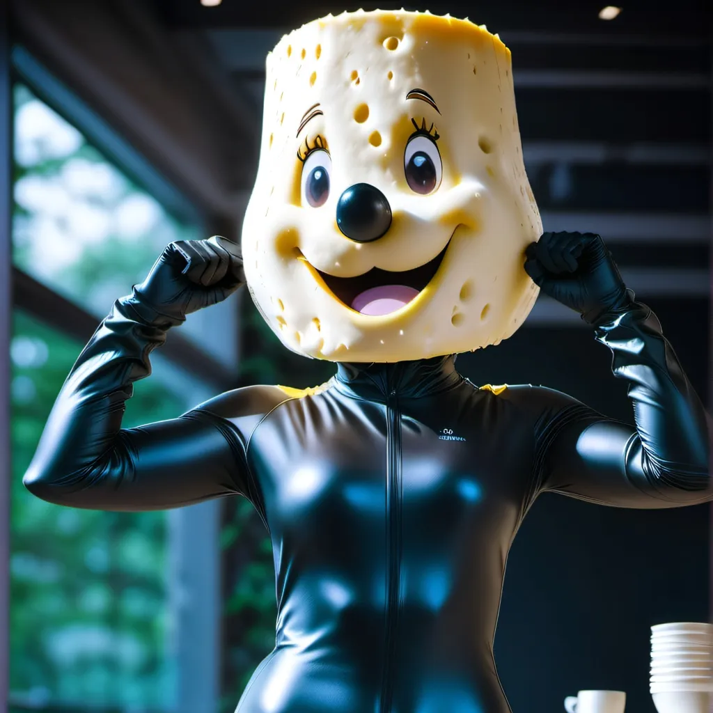 Chat with Cheese Mascot - text or voice, Enjoy AI Chat Free & Safe