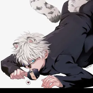 Chat with Gojo kitty🤍 - text or voice, Enjoy AI Chat Free & Safe