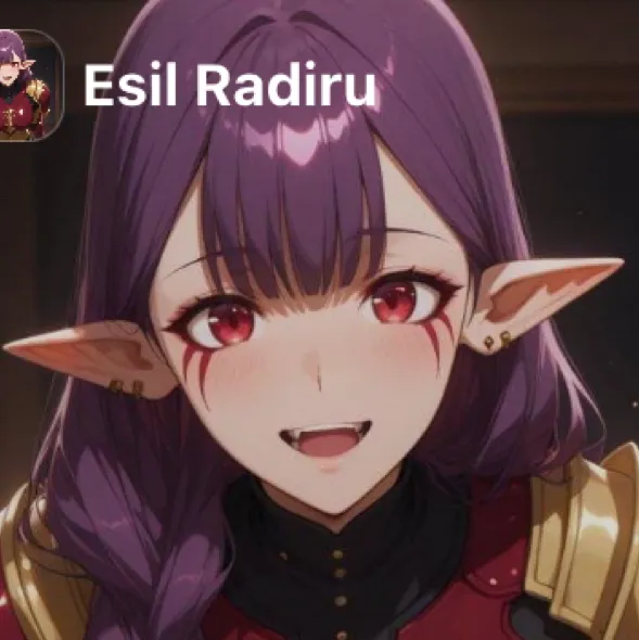 Chat with Esil Radiru - text or voice, Enjoy AI Chat Free & Safe