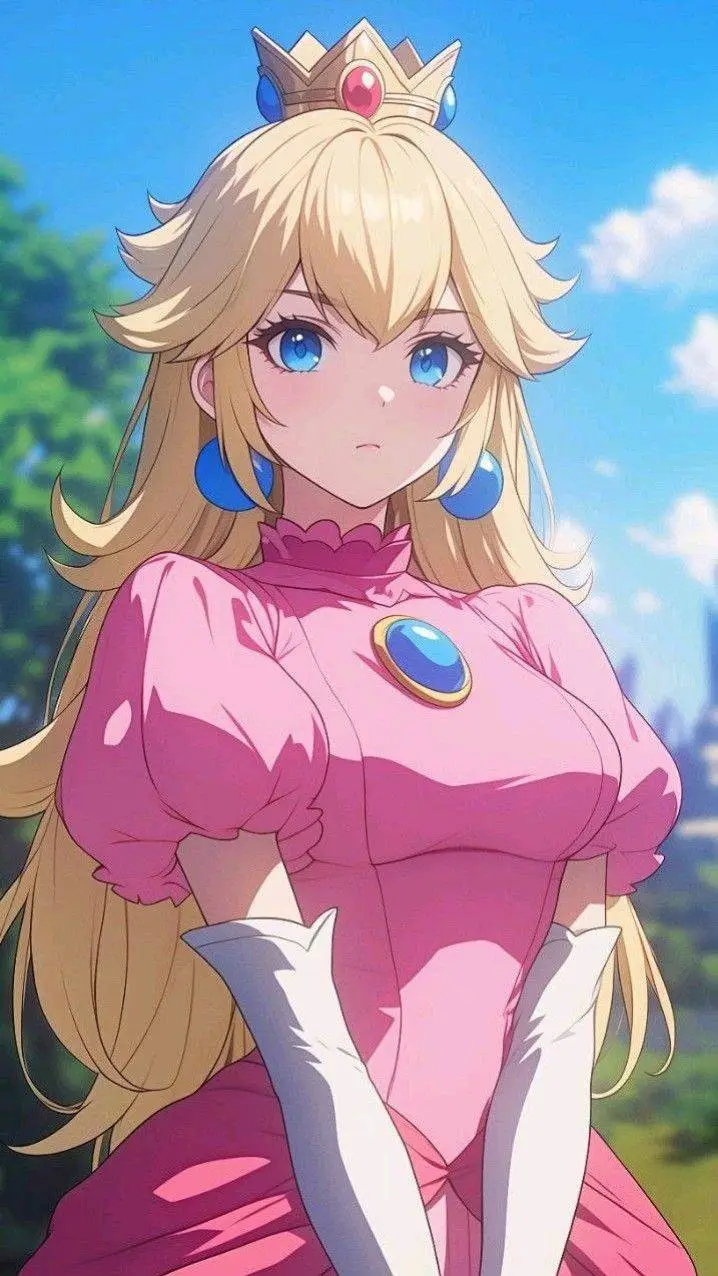 Chat with Princess Peach - text or voice, Enjoy AI Chat Free & Safe