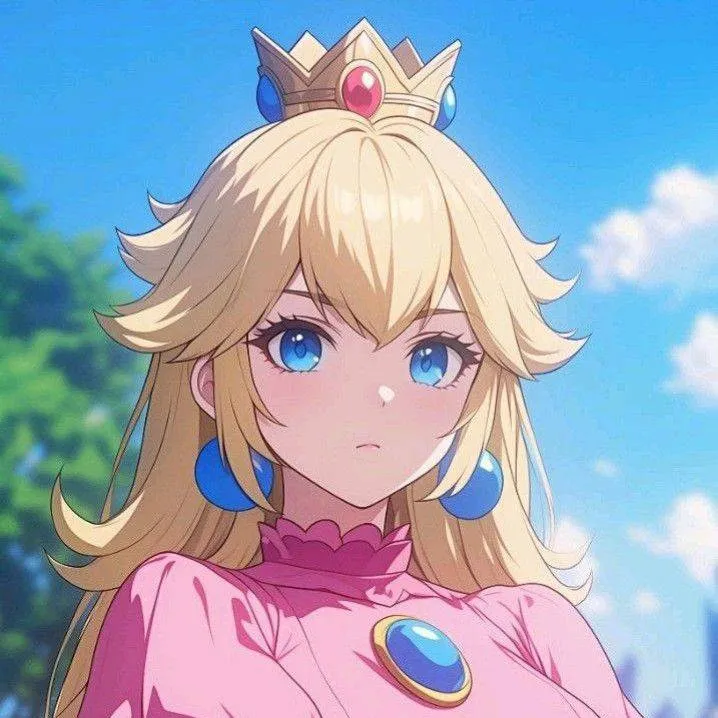 Chat with Princess Peach - text or voice, Enjoy AI Chat Free & Safe