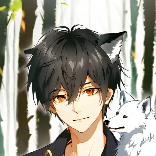 Chat with wolf boy - Enjoy Free AI Character Voice Chat | Talkie AI