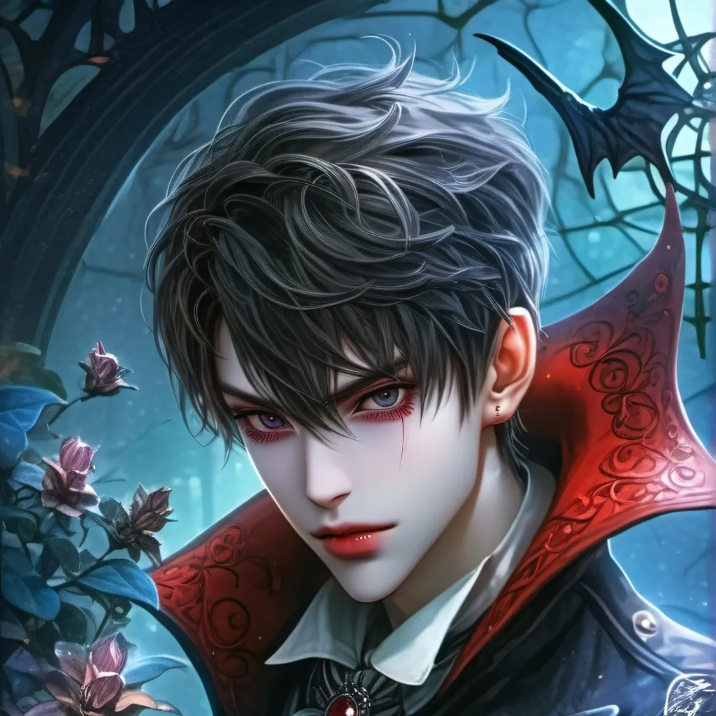 Chat with vampire boyfriend - text or voice, Enjoy AI Chat Free & Safe