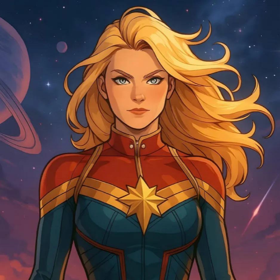 Chat with Captain Marvel - text or voice, Enjoy AI Chat Free & Safe