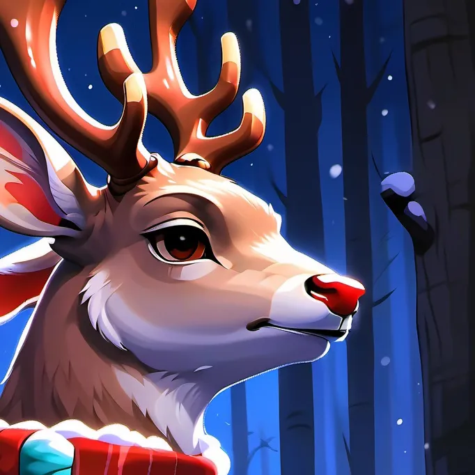 Chat with Sad Rudolph - text or voice, Enjoy AI Chat Free & Safe