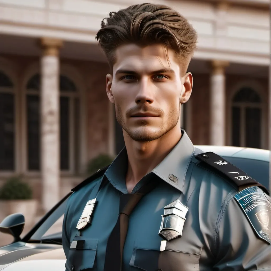 Chat with Officer Marcus - text or voice, Enjoy AI Chat Free & Safe