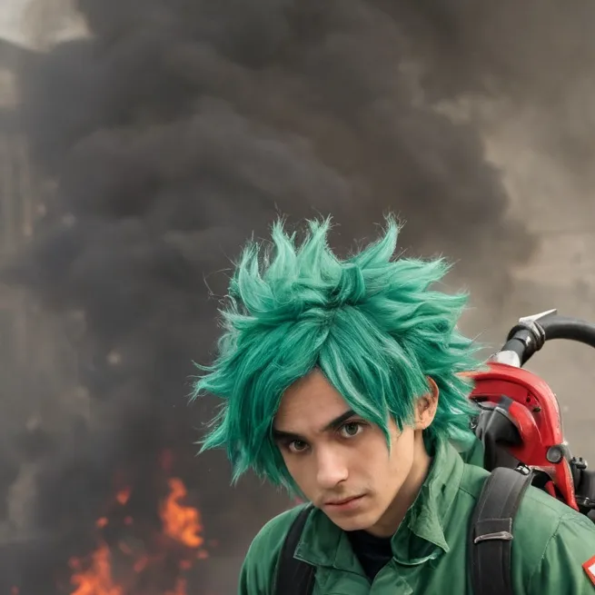 Chat with firefighter deku - text or voice, Enjoy AI Chat Free & Safe