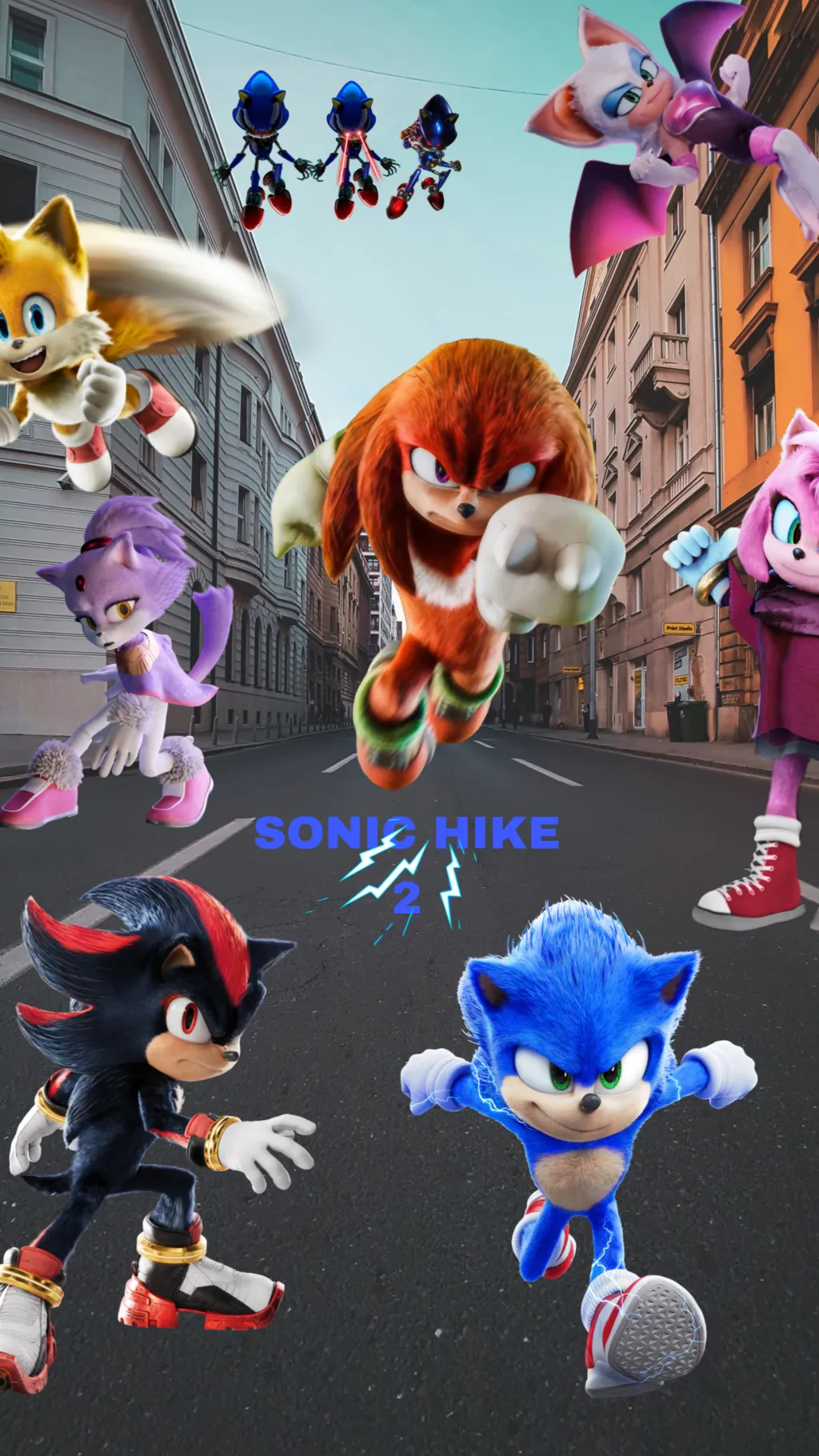 Chat with Sonic Hike 2 - text or voice, Enjoy AI Chat Free & Safe