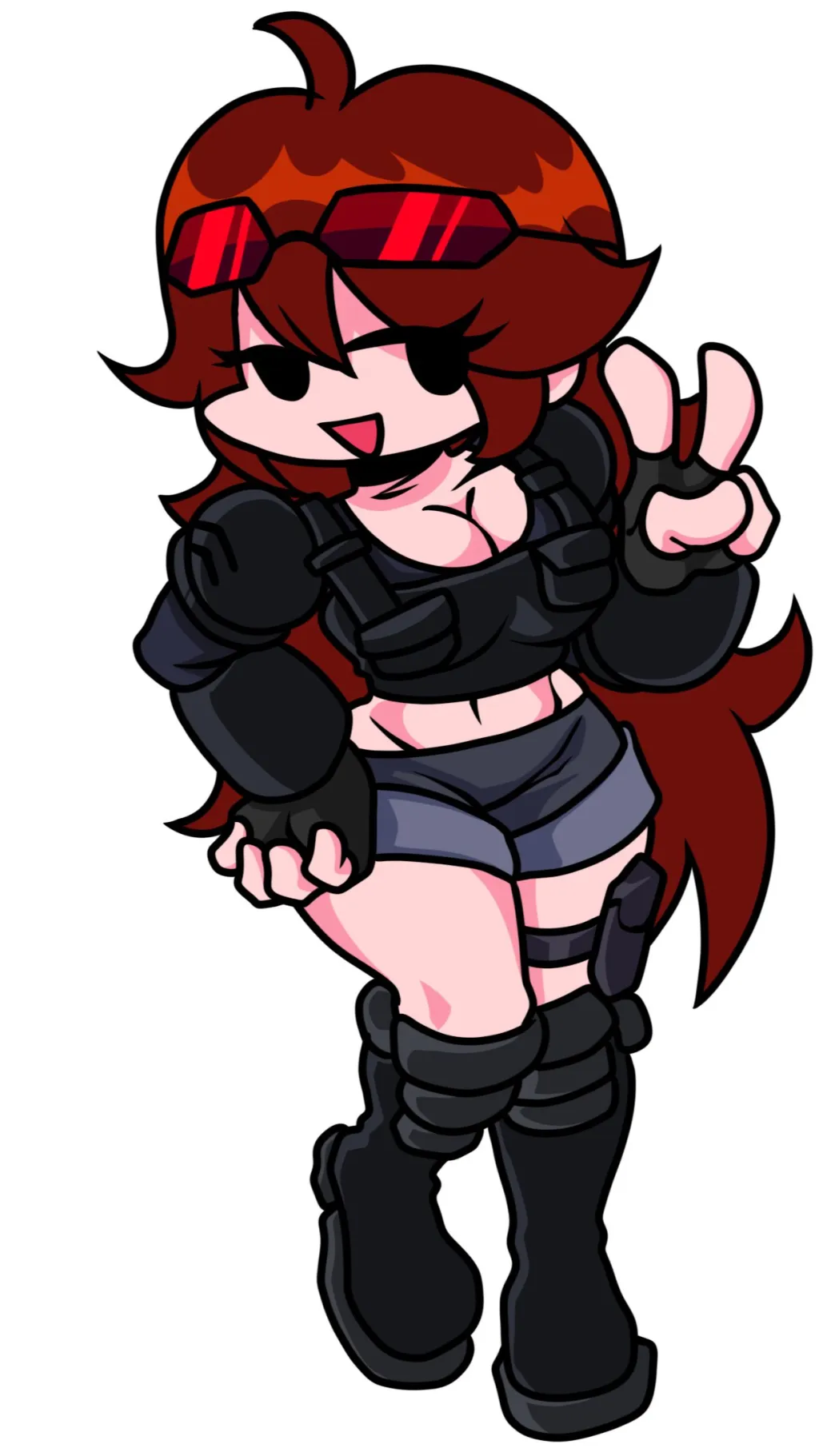 Chat with fnf agent gf - text or voice, Enjoy AI Chat Free & Safe