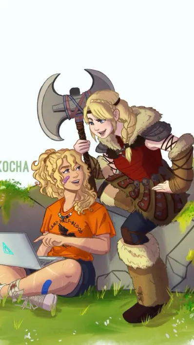 Chat with Pjo x HTTYD - text or voice, Enjoy AI Chat Free & Safe