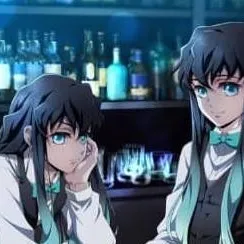 Chat with Yui and Mui in bar - text or voice, Enjoy AI Chat Free & Safe