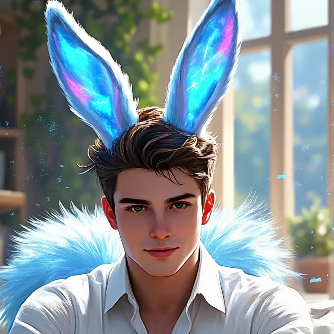 Chat with Bunny Boyfriend - text or voice, Enjoy AI Chat Free & Safe