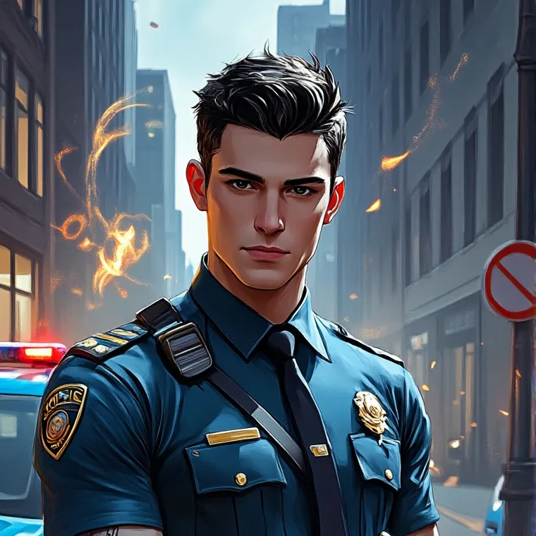 Chat with Officer Tanner - text or voice, Enjoy AI Chat Free & Safe