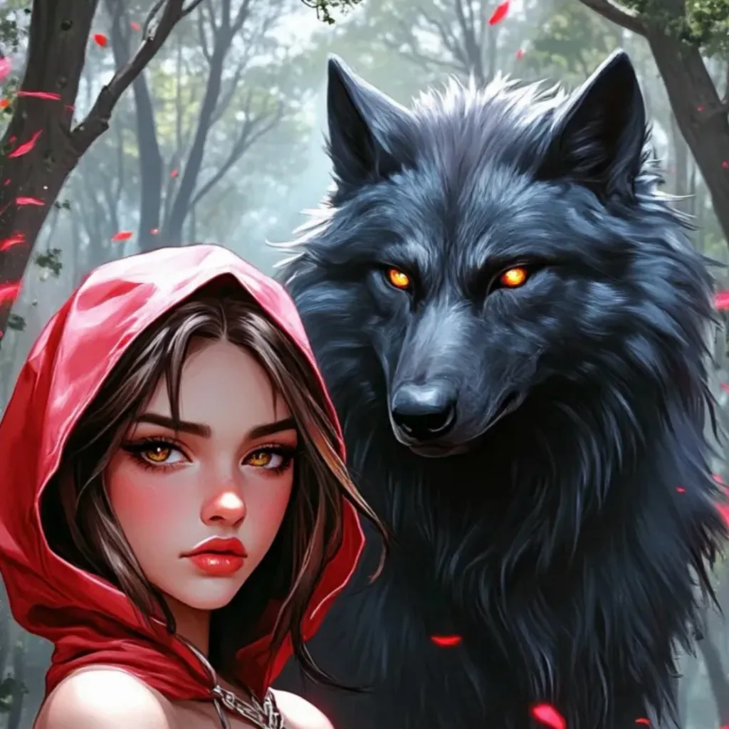 Chat with 🐺Little Red 🫐 - text or voice, Enjoy AI Chat Free & Safe