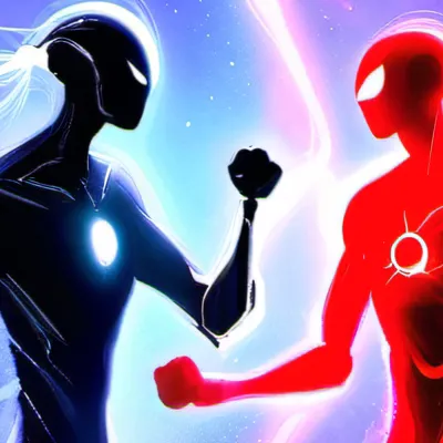 Chat with Red Vs Black - text or voice, Enjoy AI Chat Free & Safe