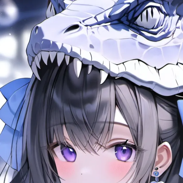 Chat with T Rex Girl (Maria) - text or voice, Enjoy AI Chat Free & Safe