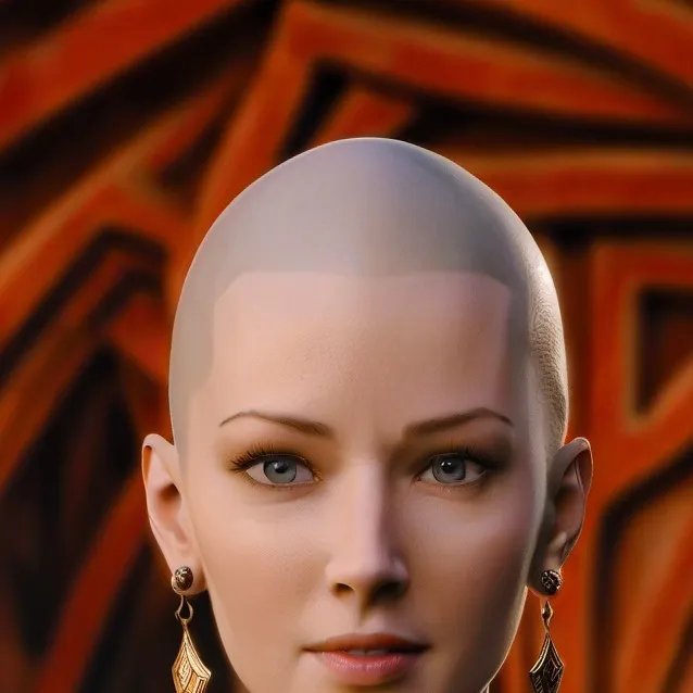 Talkie Profile bald girl | Talkie AI