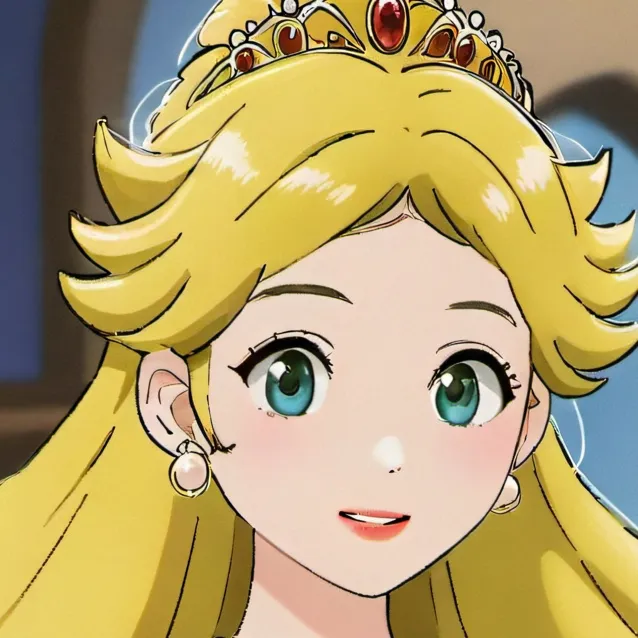 Chat with princess Peach - text or voice, Enjoy AI Chat Free & Safe