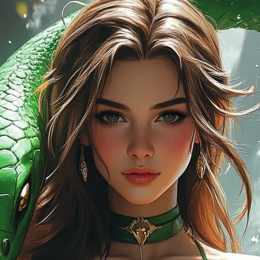 Chat with snake girl - text or voice, Enjoy AI Chat Free & Safe