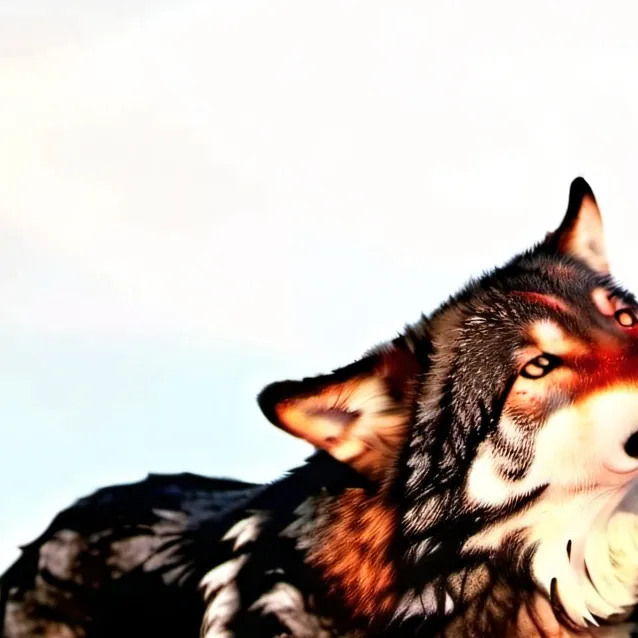 Chat with Wolf you - text or voice, Enjoy AI Chat Free & Safe