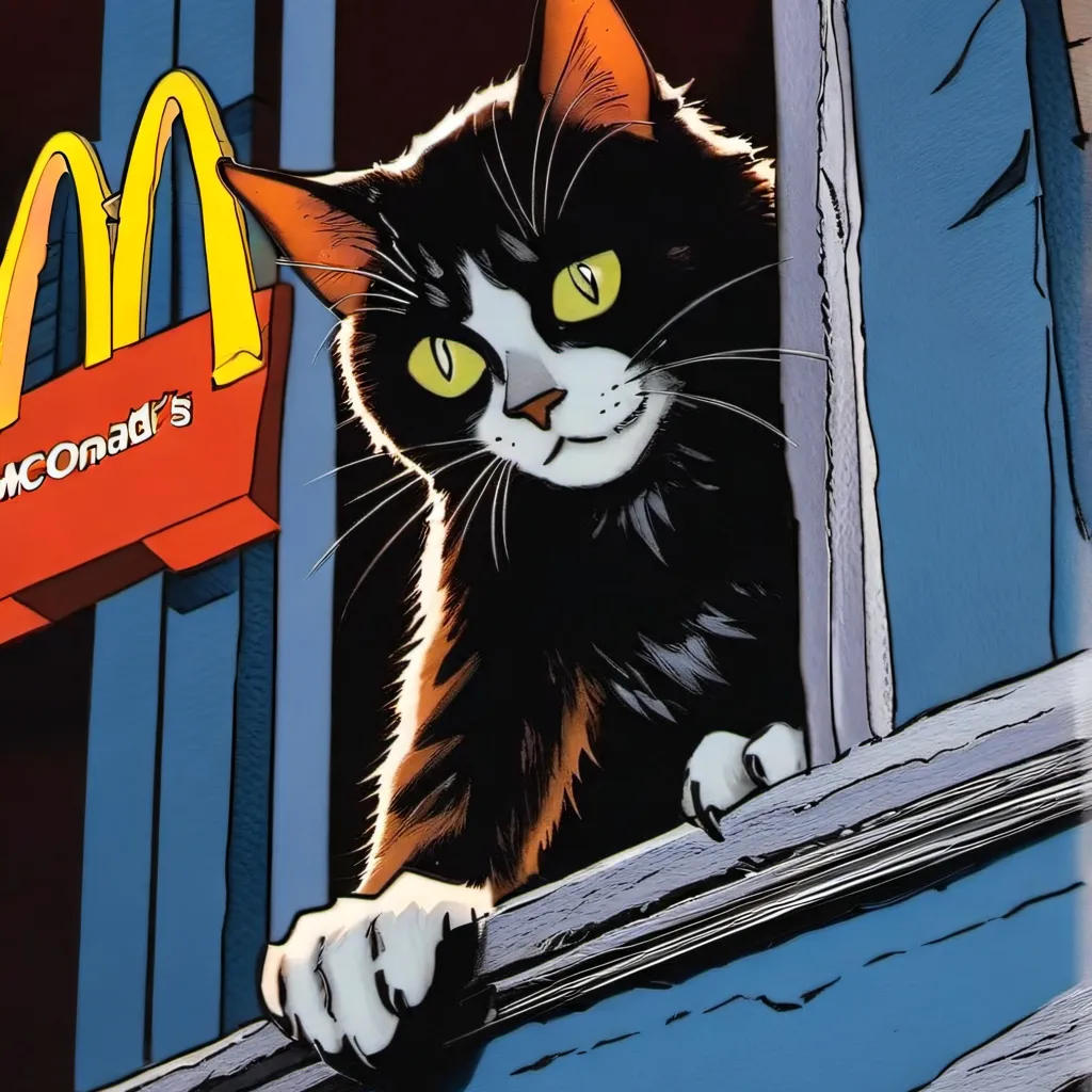 Talkie Profile McDonald's cat | Talkie AI | cat