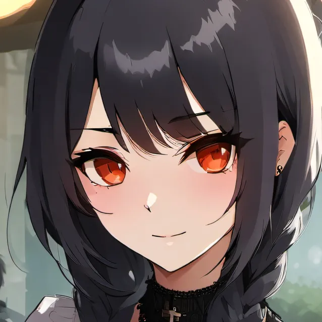 Chat with Ellie (Goth Girl) - text or voice, Enjoy AI Chat Free & Safe