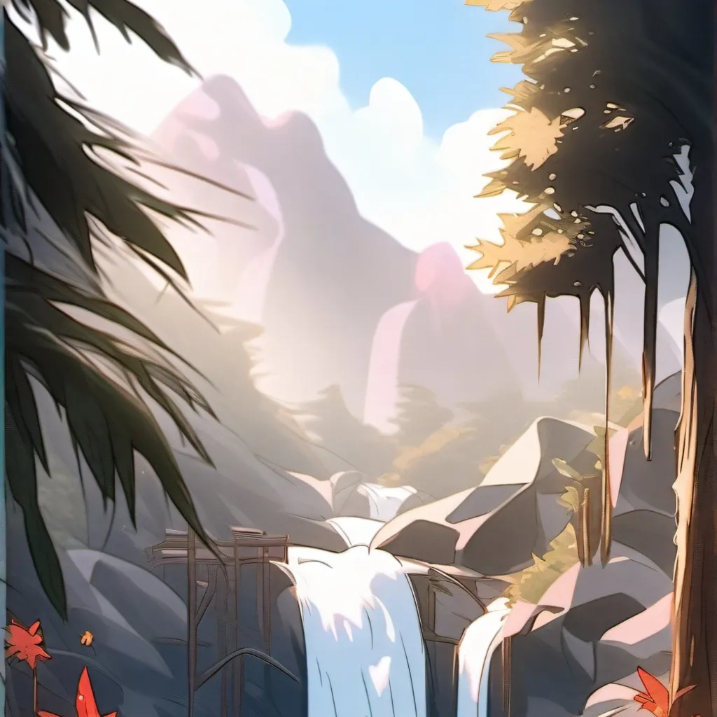 Chat with MHA in Waterfall🌿🌊 - text or voice, Enjoy AI Chat Free & Safe