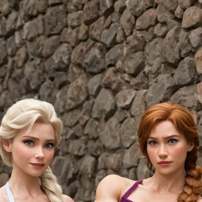 Chat with Elsa and Anna - text or voice, Enjoy AI Chat Free & Safe