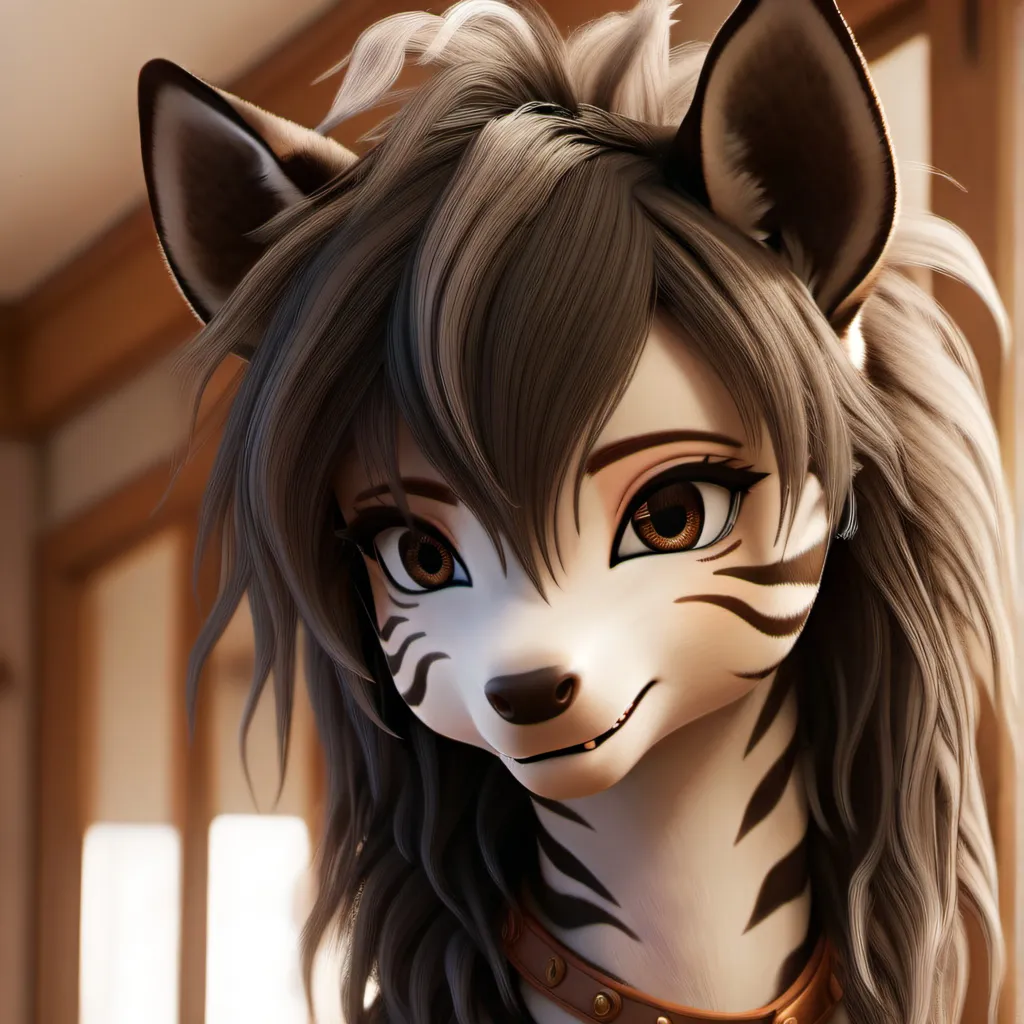Chat with Zebra Wolf Furry - text or voice, Enjoy AI Chat Free & Safe