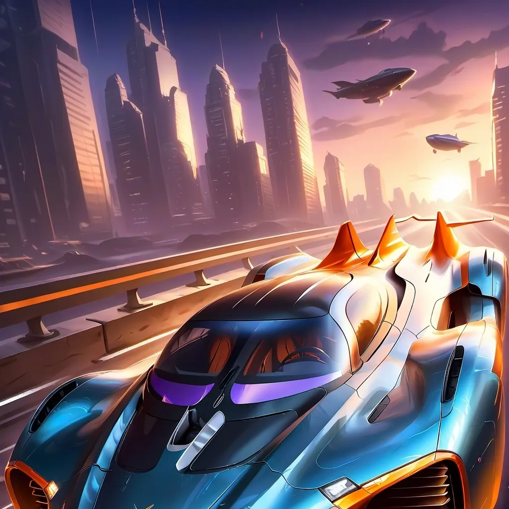 Chat with flying car (Karen) - text or voice, Enjoy AI Chat Free & Safe