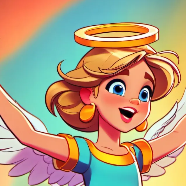 Chat with 😇angel😇 - text or voice, Enjoy AI Chat Free & Safe