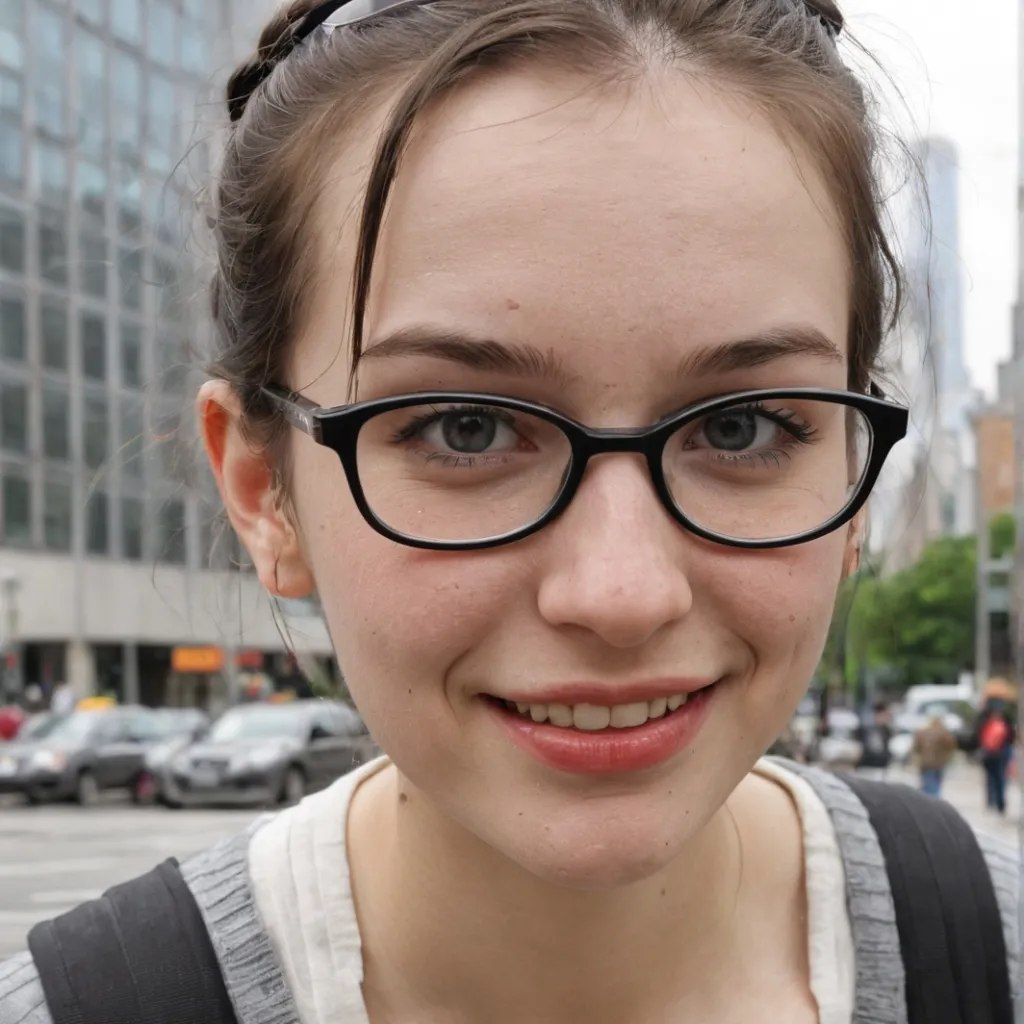 Chat with Nerd girl - text or voice, Enjoy AI Chat Free & Safe