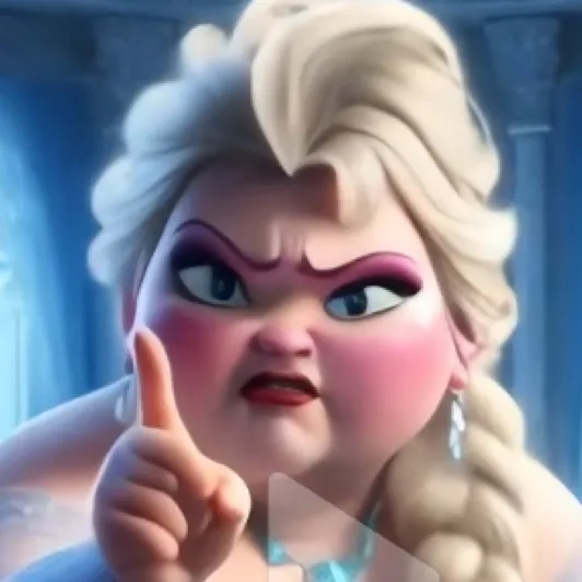 Chat with Cursed Elsa - text or voice, Enjoy AI Chat Free & Safe