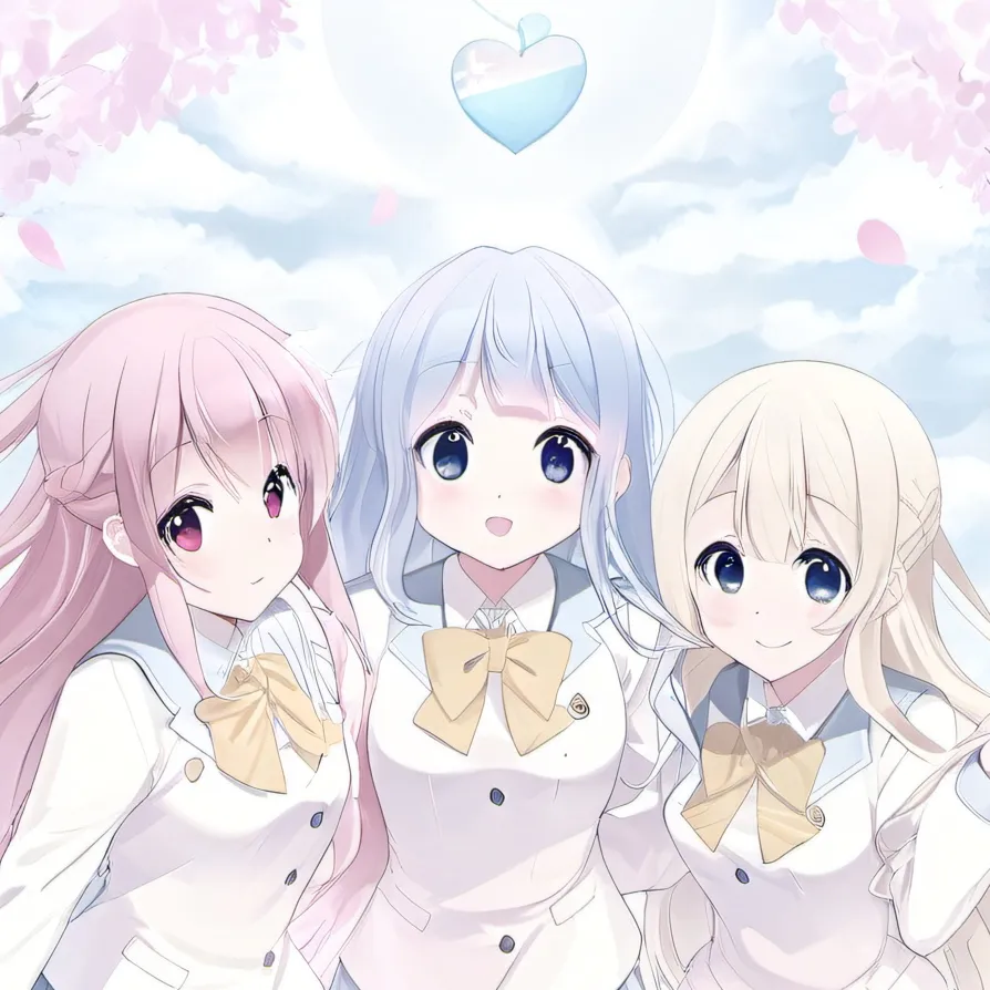 Chat with 3 Cute Girls - text or voice, Enjoy AI Chat Free & Safe