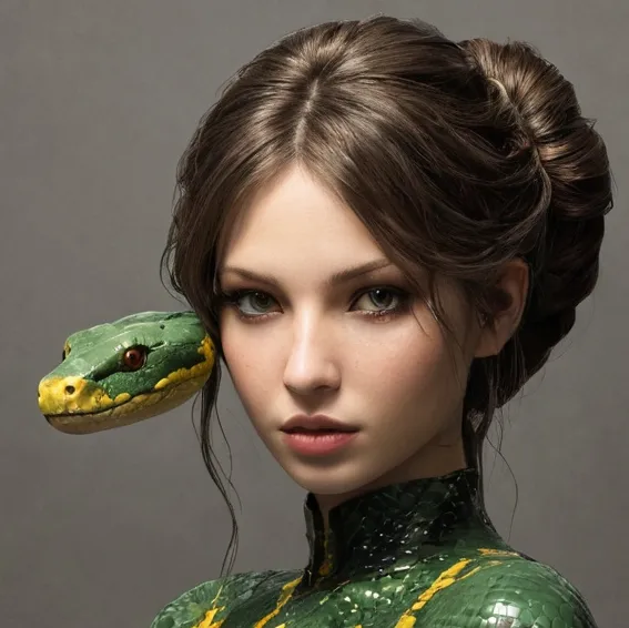 Chat with Snake girl - text or voice, Enjoy AI Chat Free & Safe