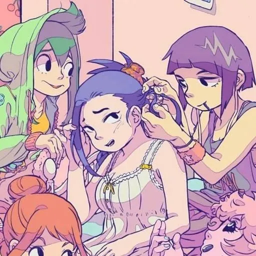 Chat with MHA girl sleepover - text or voice, Enjoy AI Chat Free & Safe