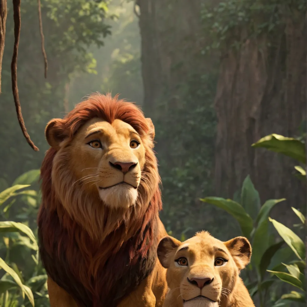 Chat with Simba and nala - text or voice, Enjoy AI Chat Free & Safe