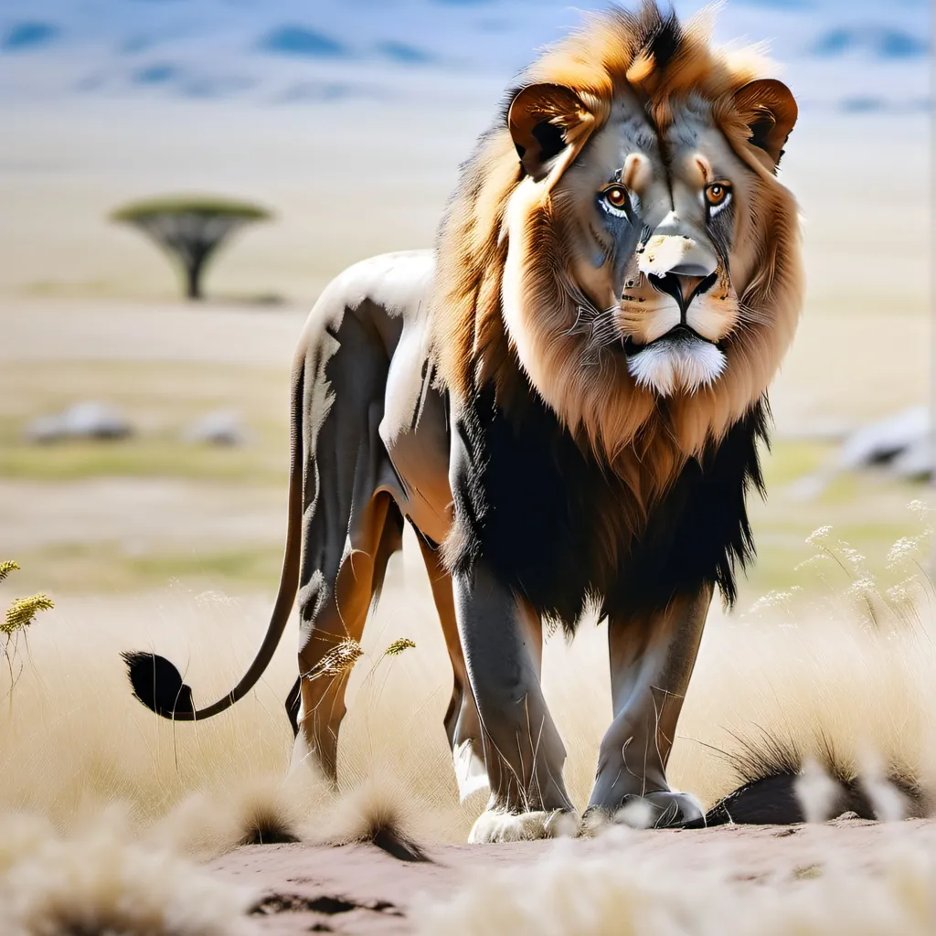 Chat with The lion king 🦁👑 - text or voice, Enjoy AI Chat Free & Safe