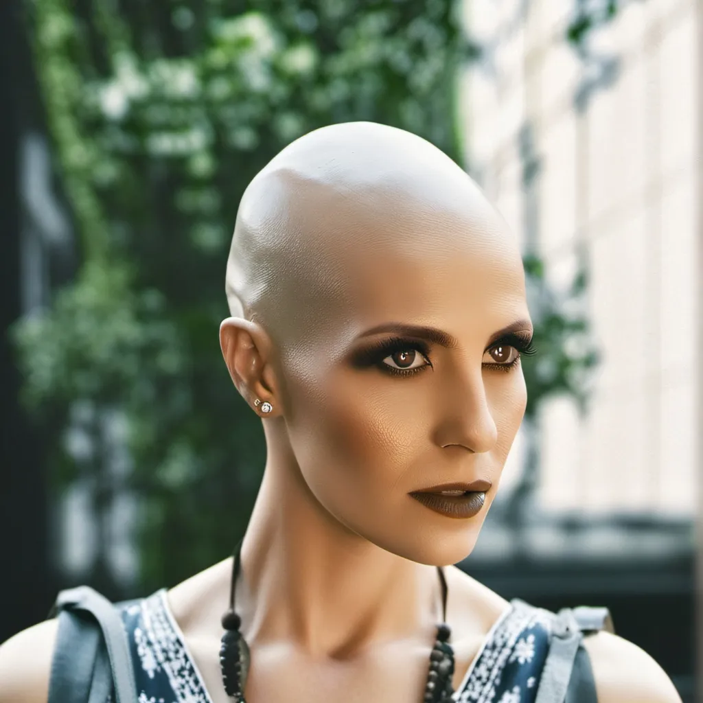 Chat with bald woman - text or voice, Enjoy AI Chat Free & Safe