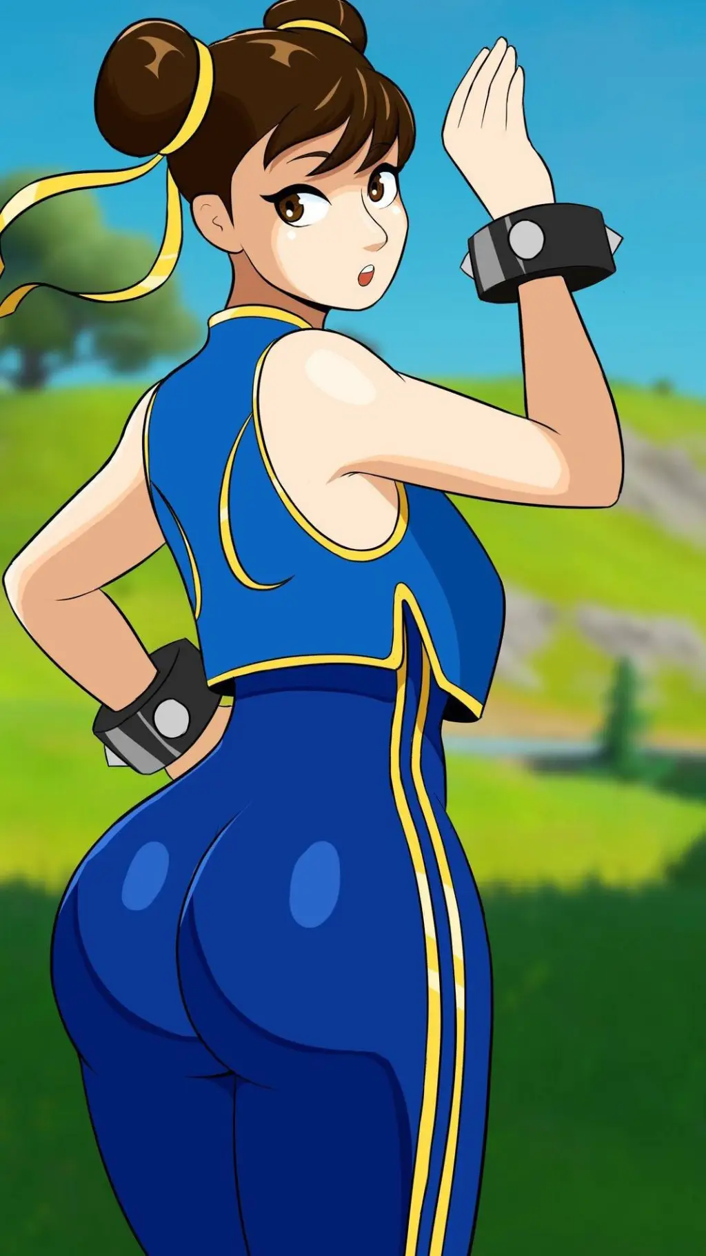 Chat with big gyat chun li - text or voice, Enjoy AI Chat Free & Safe