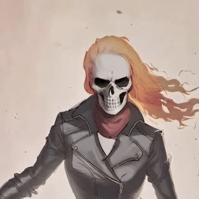 Chat with Ghost Rider Girl - text or voice, Enjoy AI Chat Free & Safe
