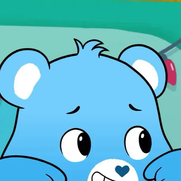 Chat with Grumpy Bear - text or voice, Enjoy AI Chat Free & Safe
