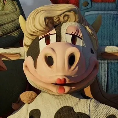 Chat with Happy the Cow - text or voice, Enjoy AI Chat Free & Safe