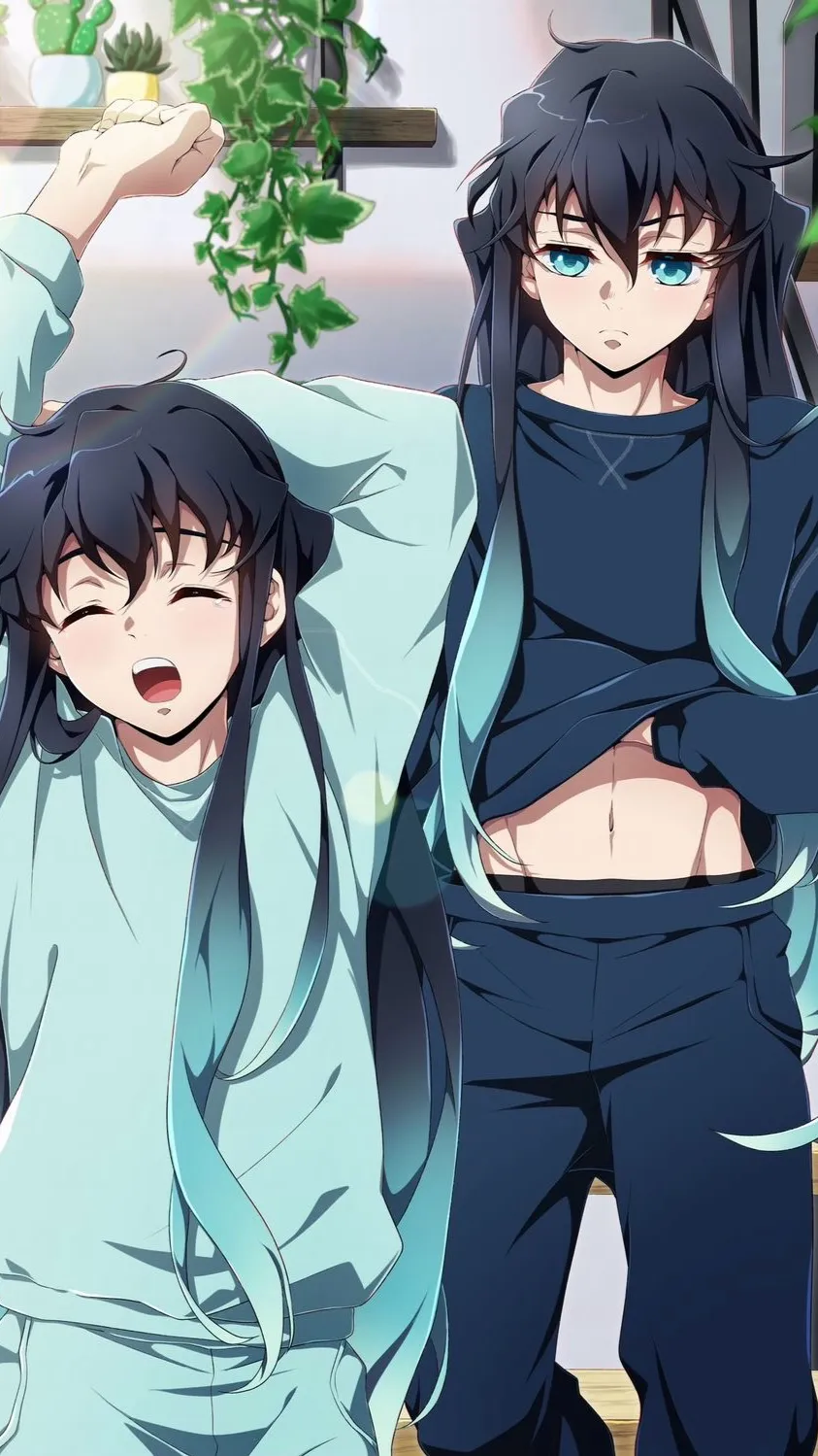 Chat with Mui and yui - text or voice, Enjoy AI Chat Free & Safe